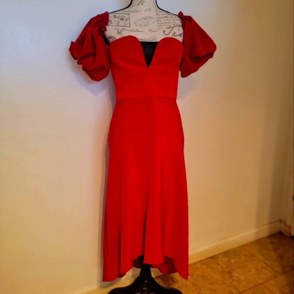 Topshop | Dresses | Topshop Burnt Orange Cocktail Dress | Poshmark